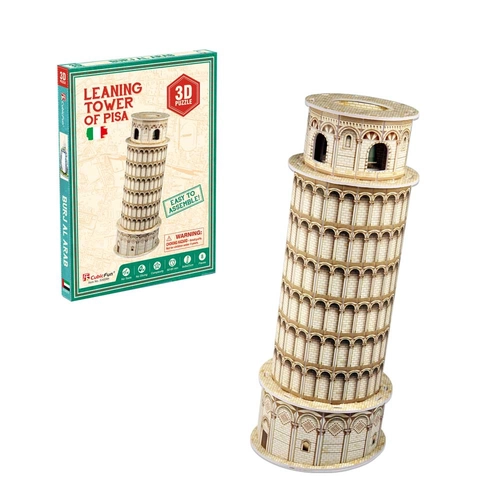 Детски занимателен пъзел 3D Tower of Pisa 8ч. на Супер Цена | PAT69648 ...